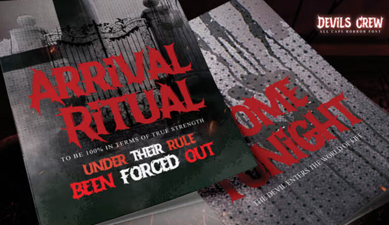 فونت انگلیسی Devils Crew - دیزاین سرا | مرجع دانلود فونت و ابزار های ...